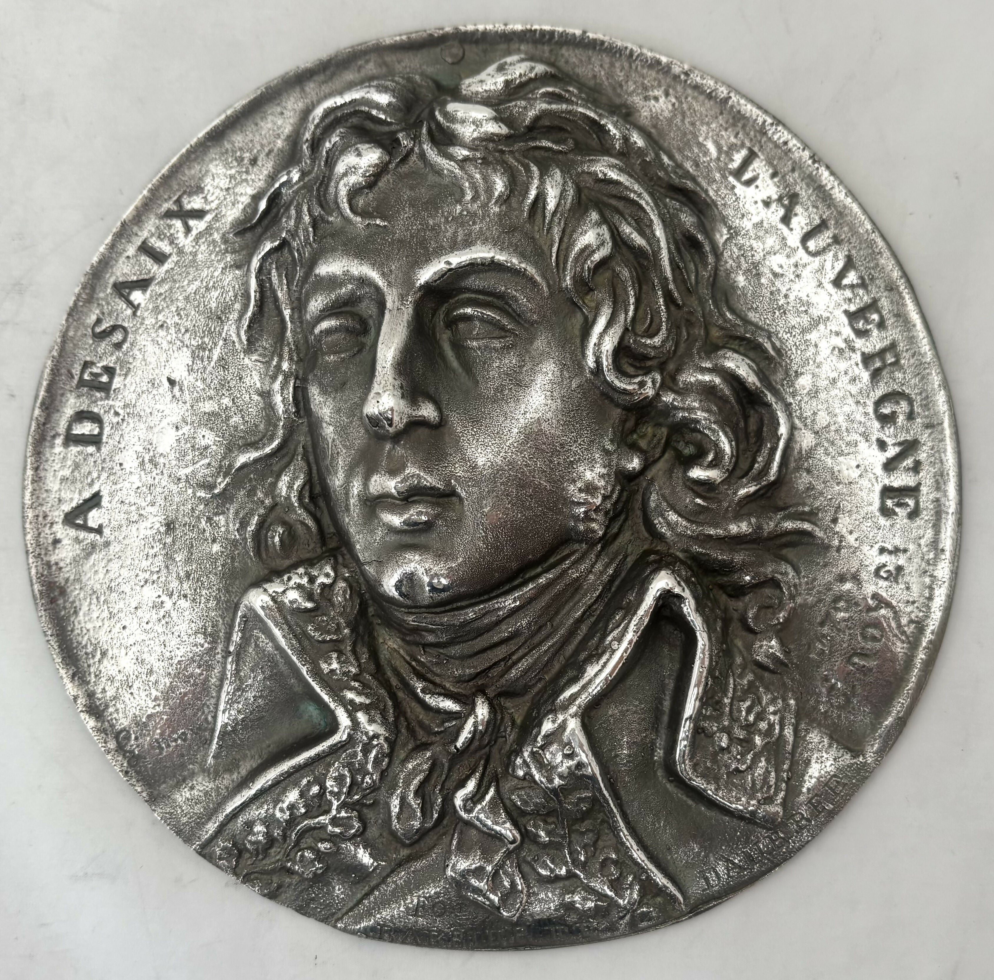 General Louis Desaix Portrait Plaque, After Morel - Ladeuil.