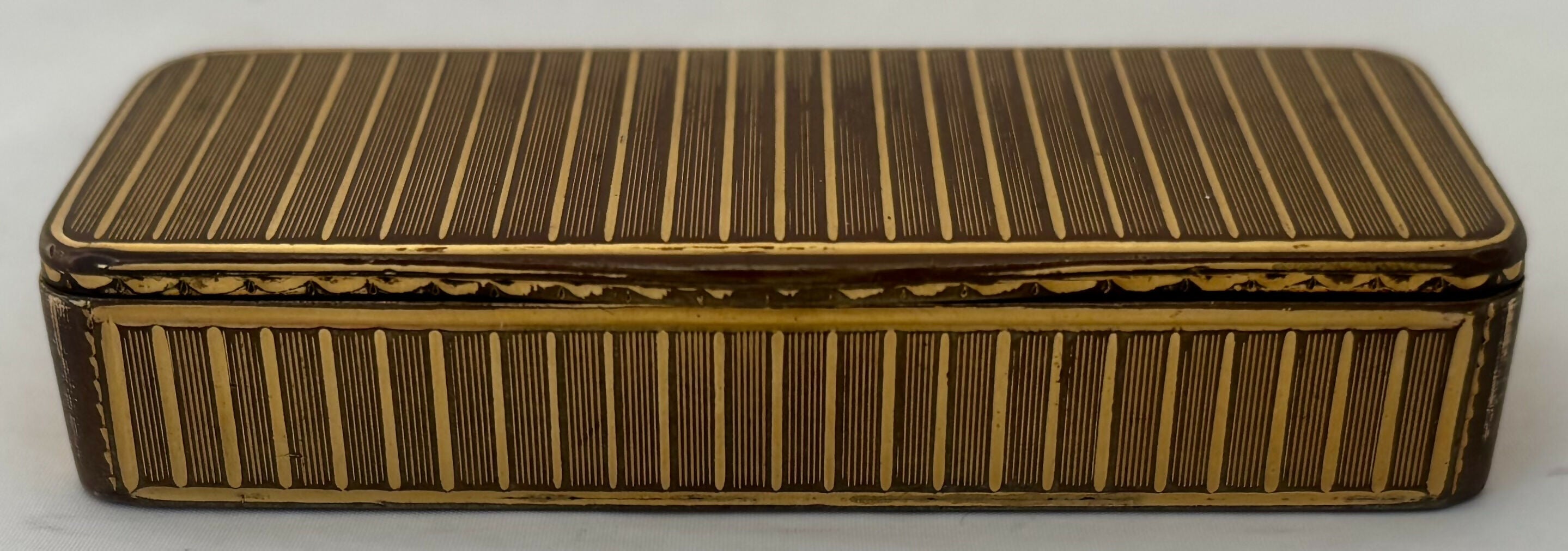 19th Century Gilt Metal Snuff Box.