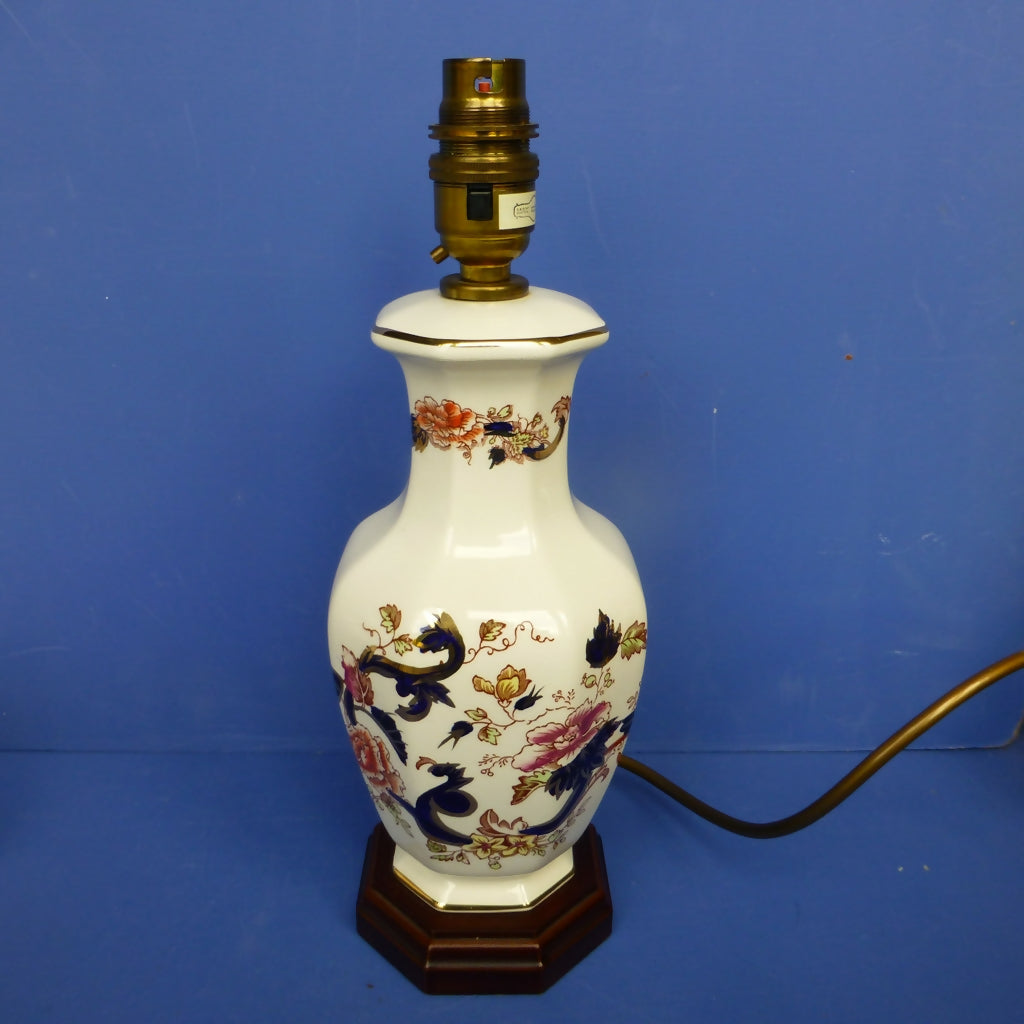 Masons Ironstone - Blue Mandalay Indian Lamp