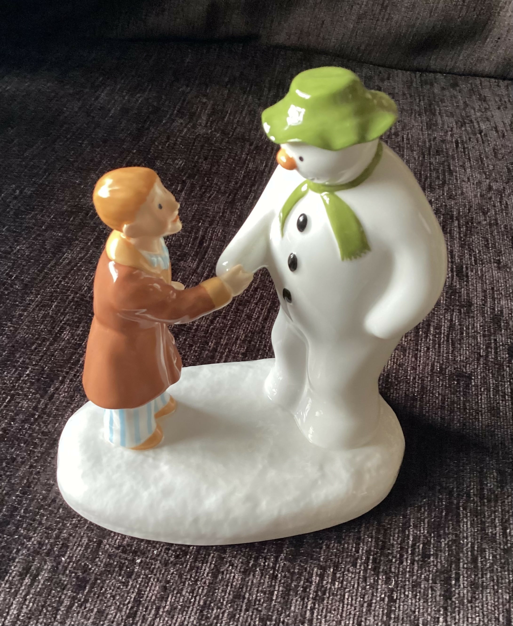 Coalport snowman figurine Coalport How Do You Coalport snowman First E