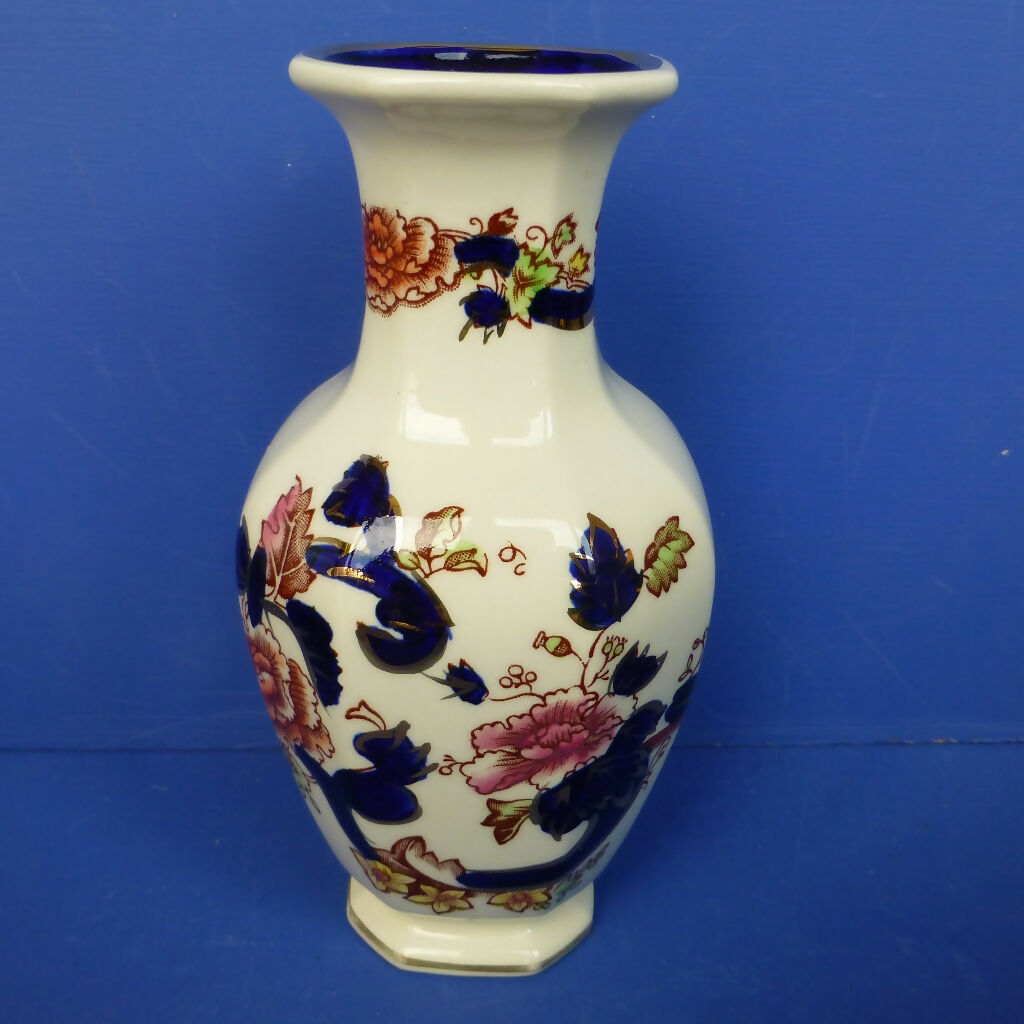 Masons Ironstone - Blue Mandalay Small Indian Vase