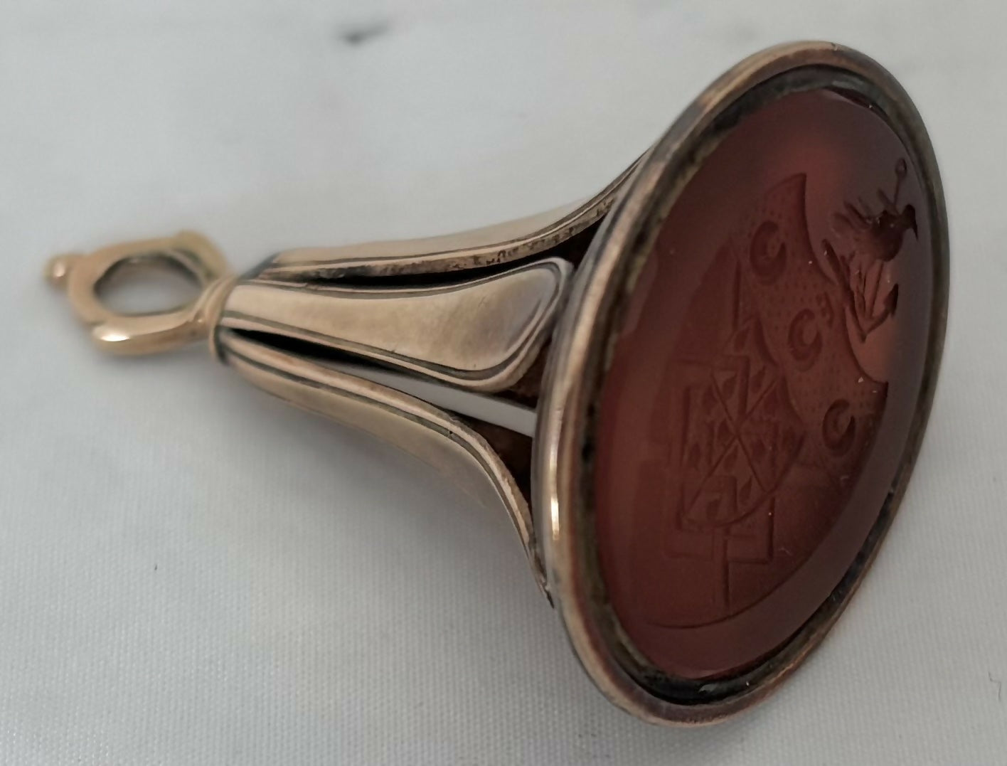 Captain Alexander Hood (1758 - 1798) of HMS Mars, Gold & Carnelian Arm