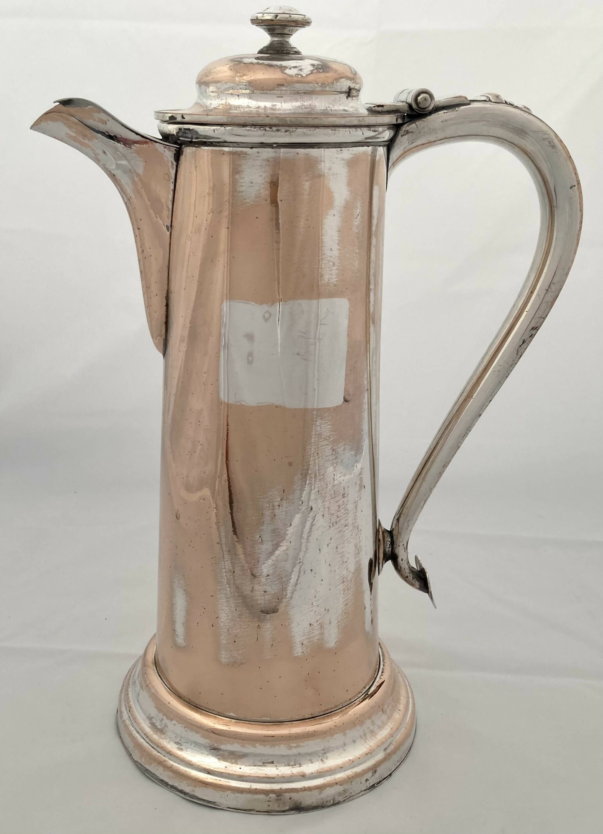 Georgian, George III, Old Sheffield Plate Communion Flagon, circa 1800
