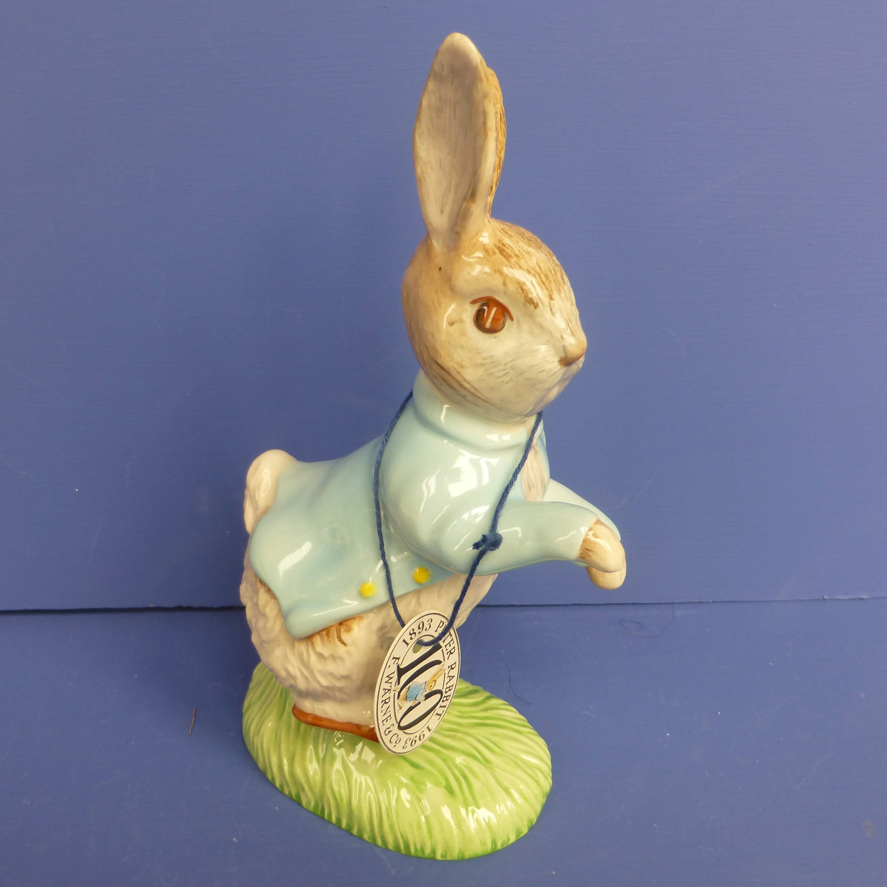 Beswick Large Beatrix Potter Figurine - Peter Rabbit - Centenary Editi