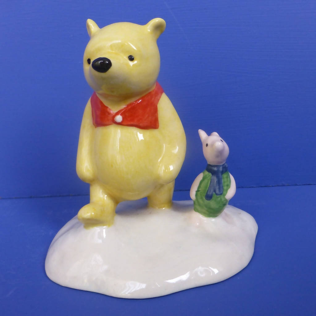 Royal Doulton Winnie The Pooh Figurine The More It Snows Tiddly Pom WP